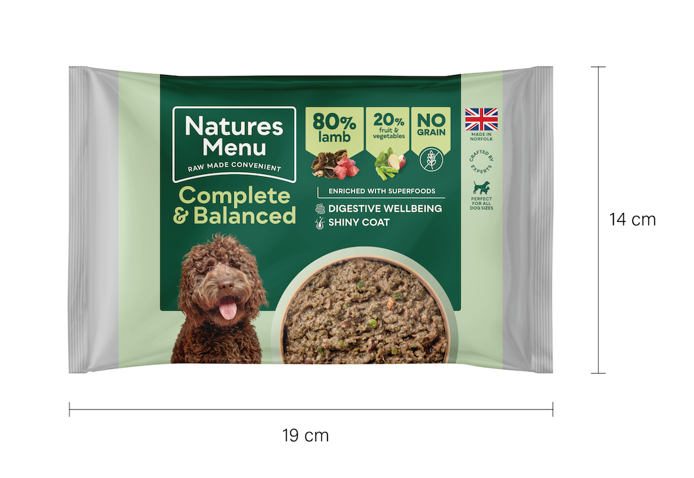 British Lamb | Complete & Balanced 80/20 Block | Natures Menu