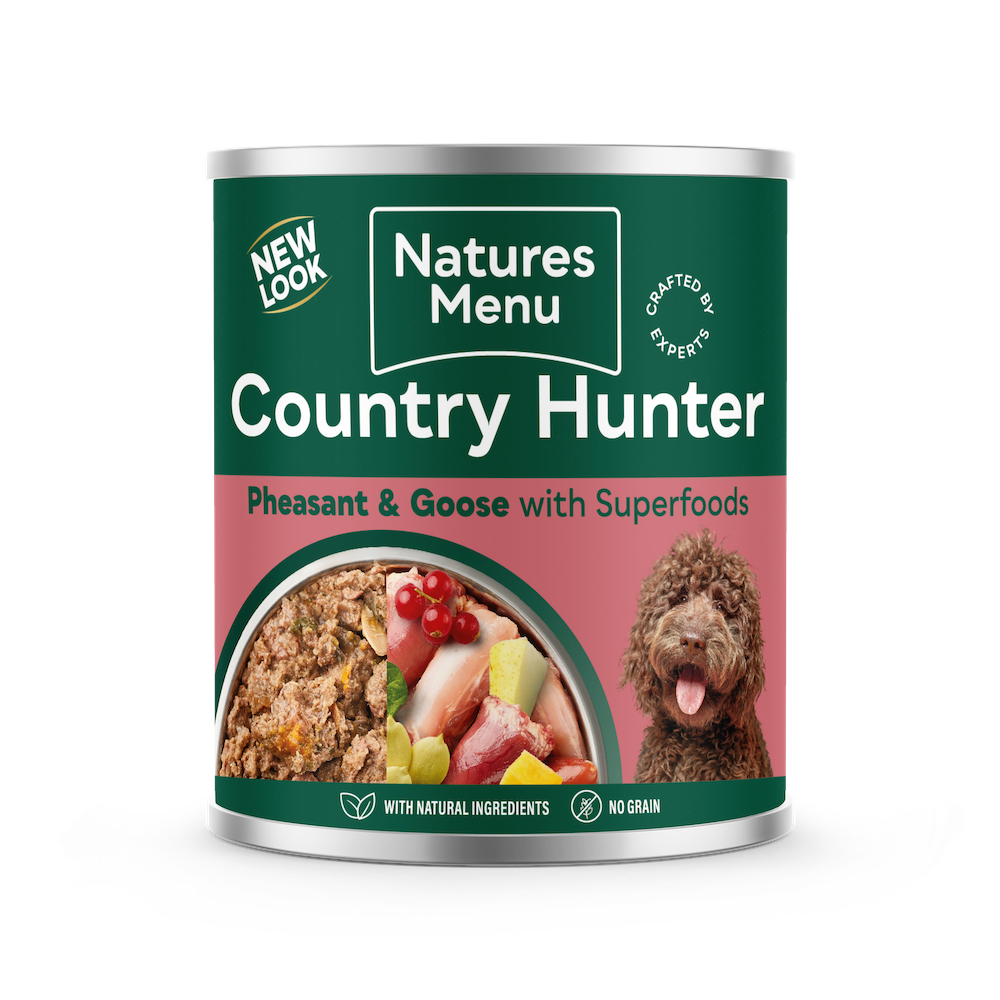 Pheasant and Goose with Superfoods | Country Hunter Cans | Natures Menu