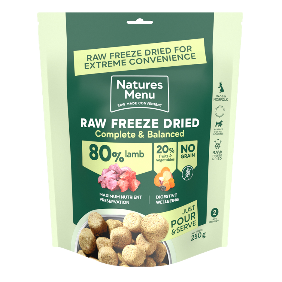 80% Lamb Dinner | Freeze Dried | Natures Menu