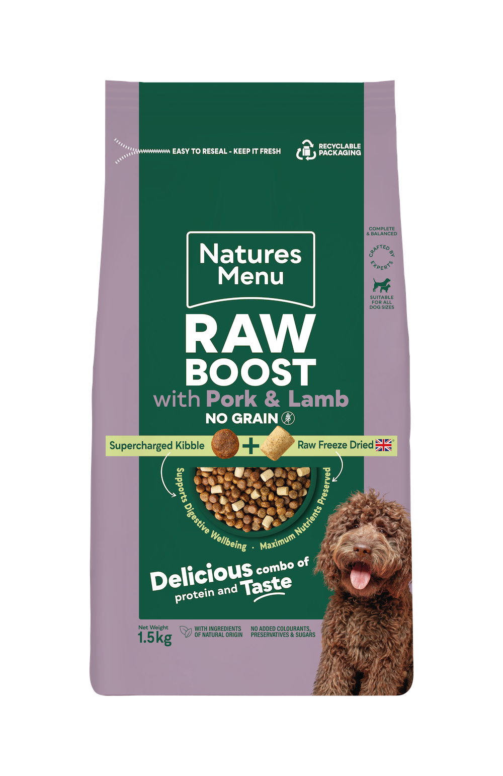 Pork and Lamb | Raw Boost | Natures Menu