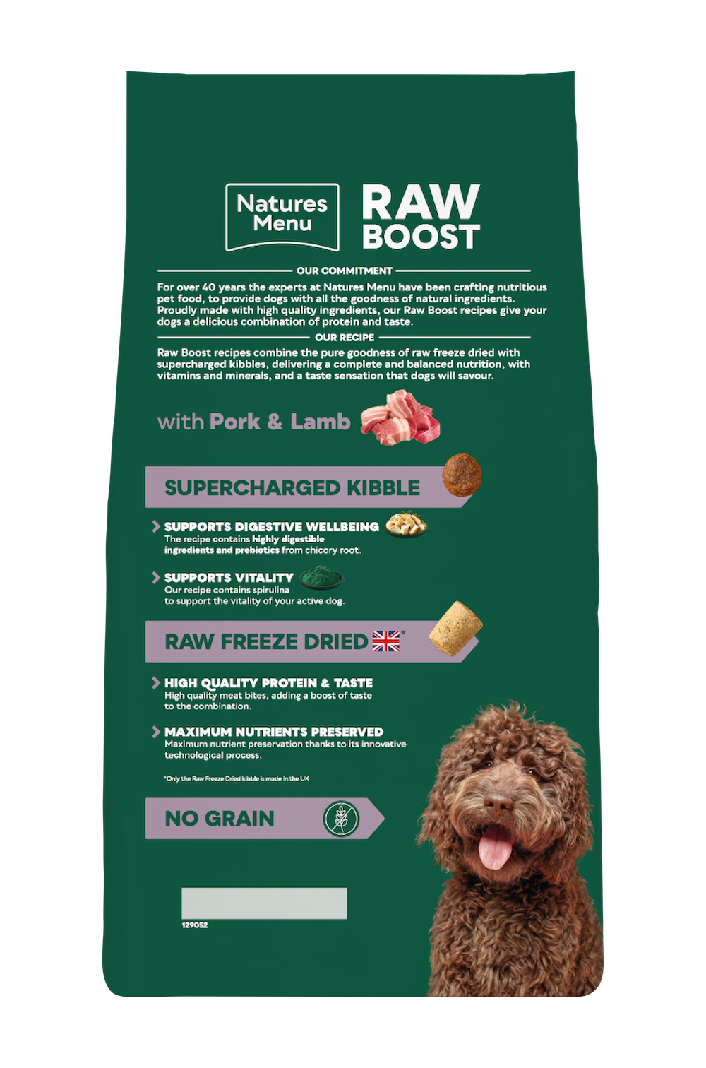 Pork and Lamb | Raw Boost | Natures Menu